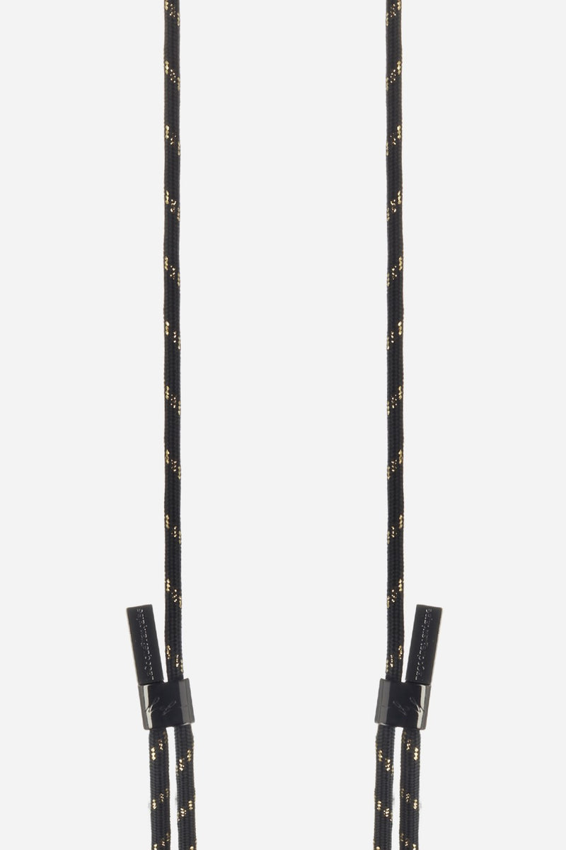 Cordon de Téléphone Liam Noir dore | LaCoqueFrançaise